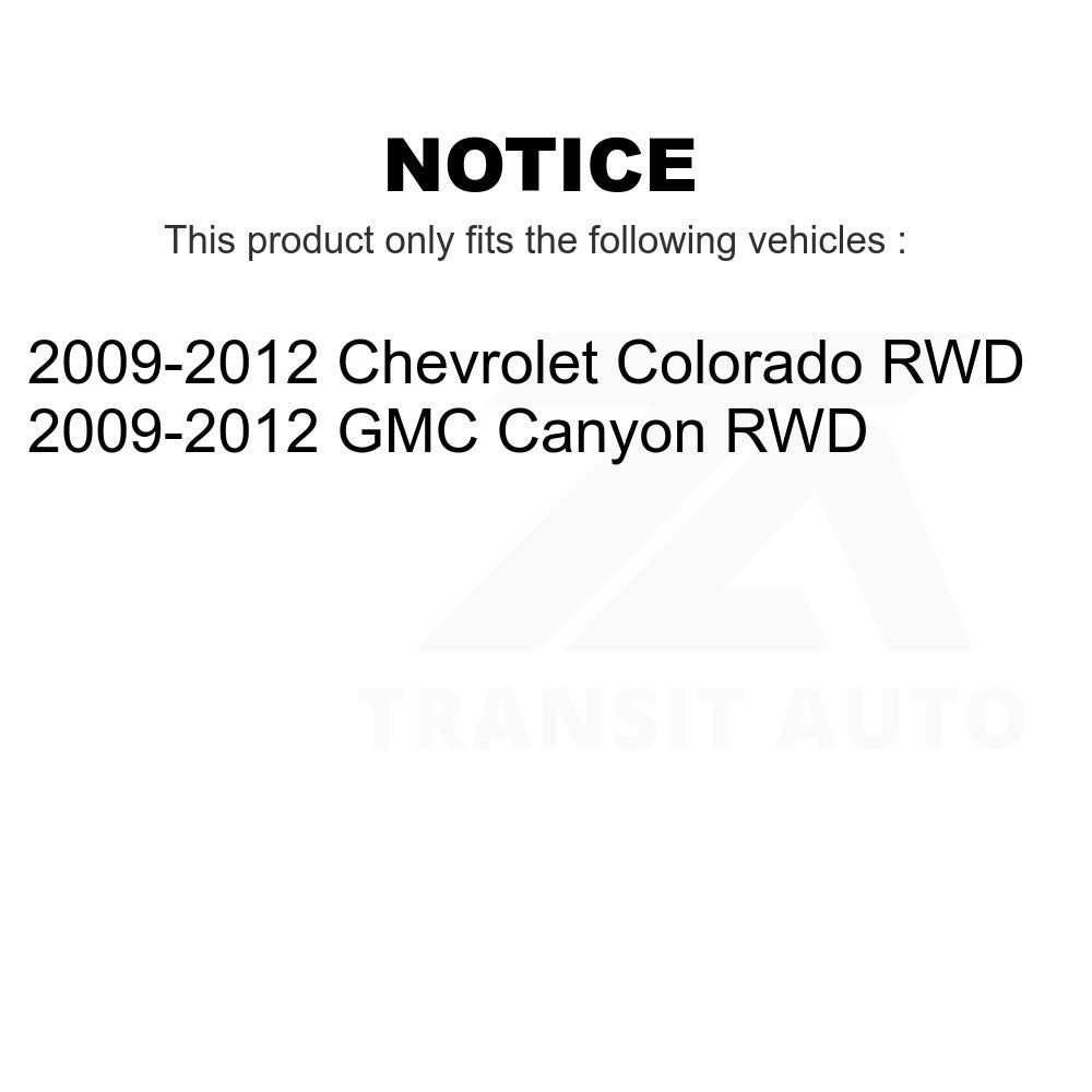 Front Wheel Bearing Hub Assembly 70-515120 For Chevrolet Colorado GMC ...