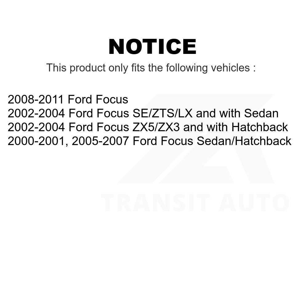 Rear Shock Absorber 78-5796 For Ford Focus – PartsGo
