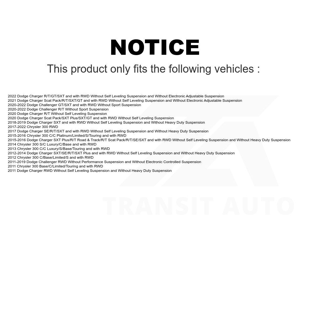 Front Suspension Strut 78-72665 For Dodge Charger Challenger Chrysler ...