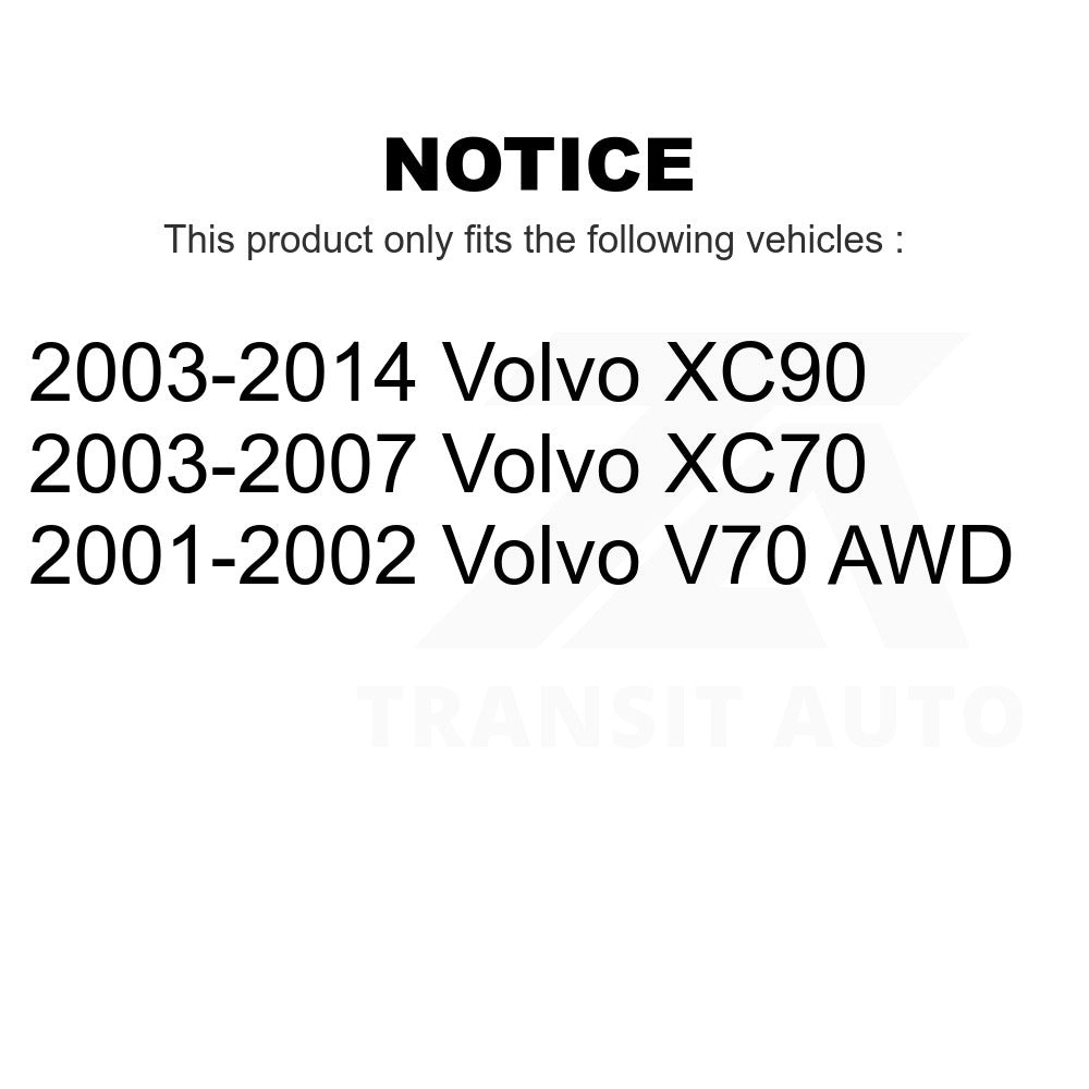 Front Steering Tie Rod End Kit For Volvo XC90 XC70 V70 – PartsGo