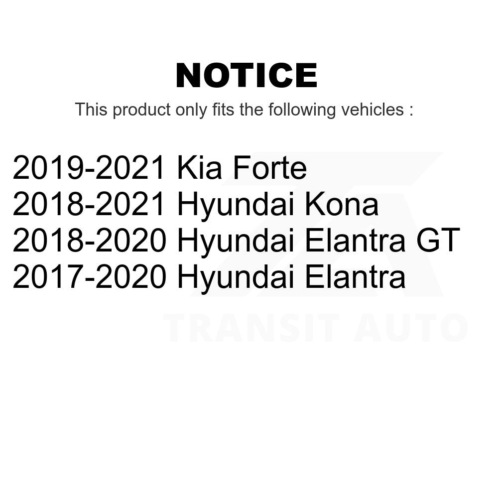 Front Suspension Ball Joints Kit For Hyundai Elantra Kona Kia Forte GT ...